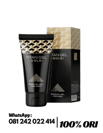 Pembesar Penis Titan Gel Gold Original Rusia | Dokterperkasa.com
